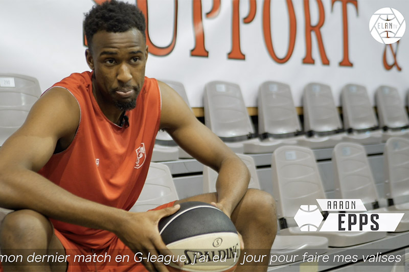ElanTV / Aaron Epps se confie sur son arrivée - Elan Chalon