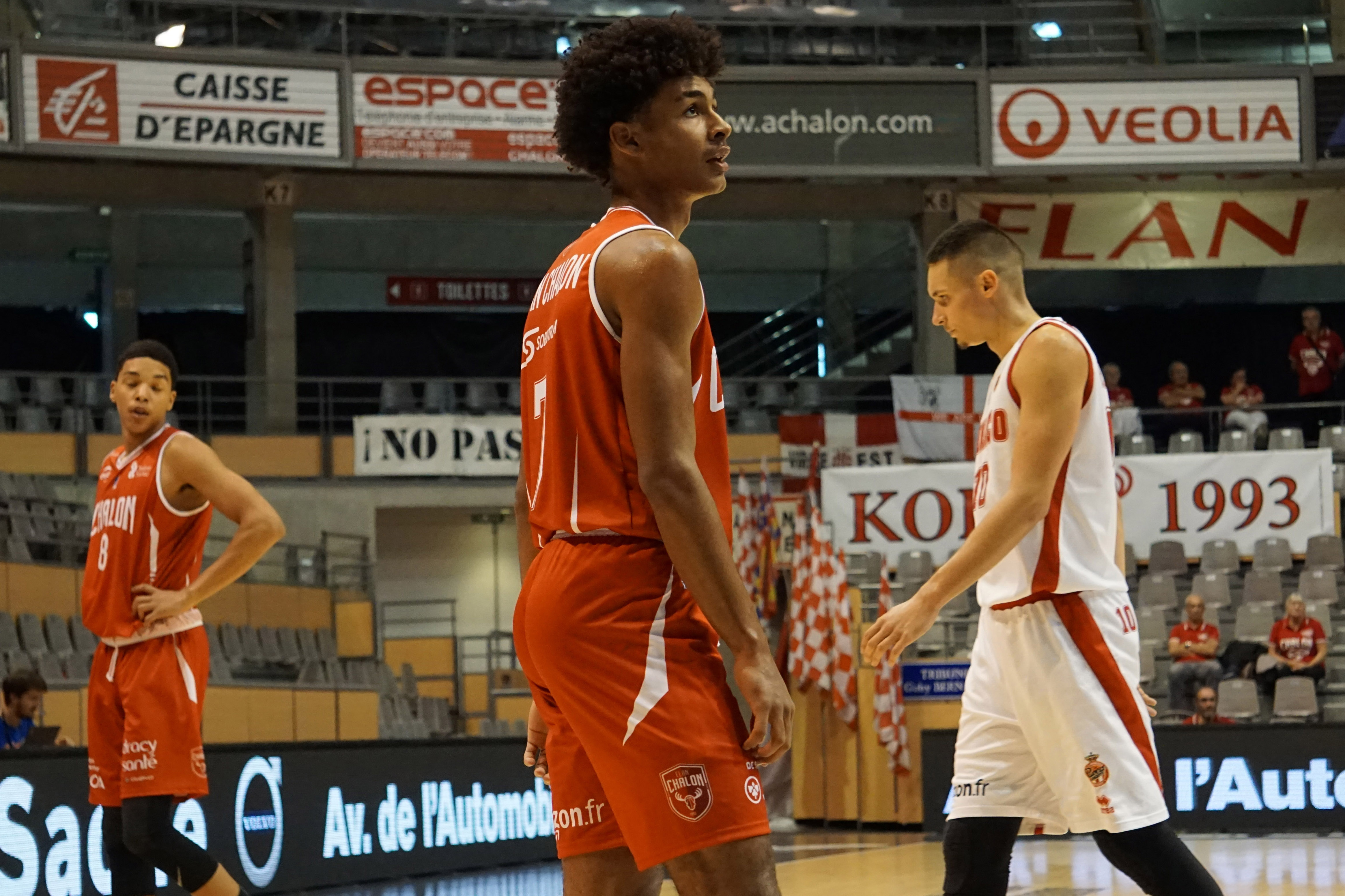 J5 - Espoirs : Gravelines 64-67 Elan Chalon - Elan Chalon