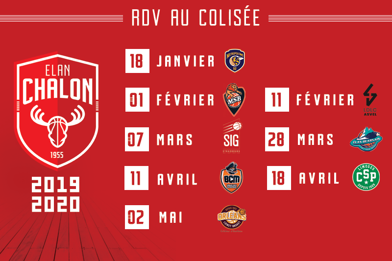 2020 au Colisée - Elan Chalon